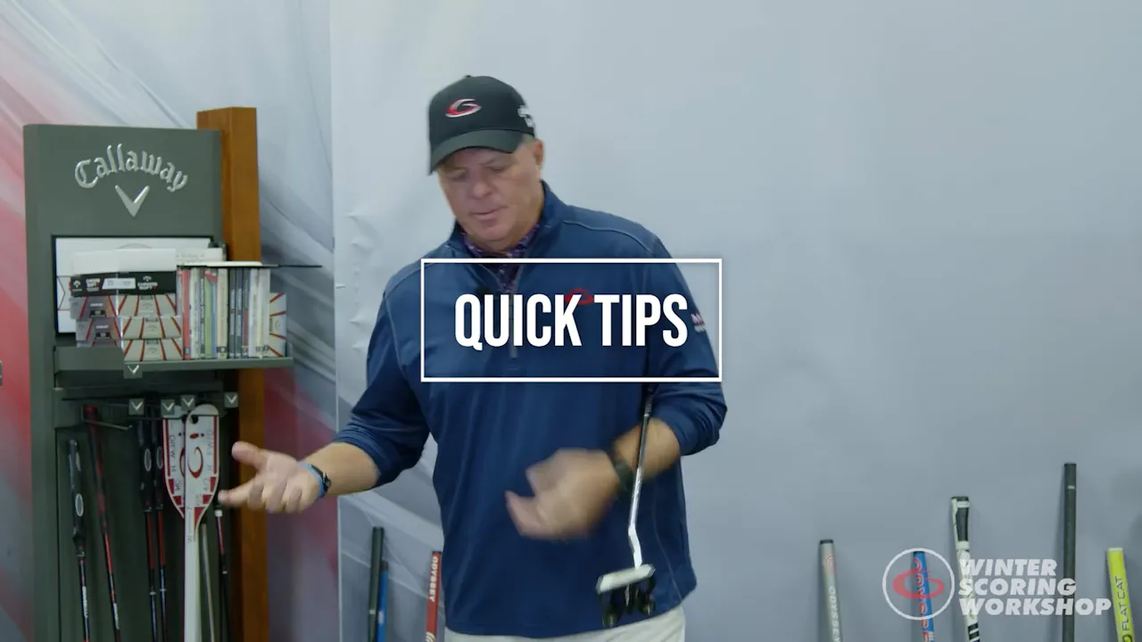Quick Tip - Eyes Over - Putting - Graves Golf On-Demand