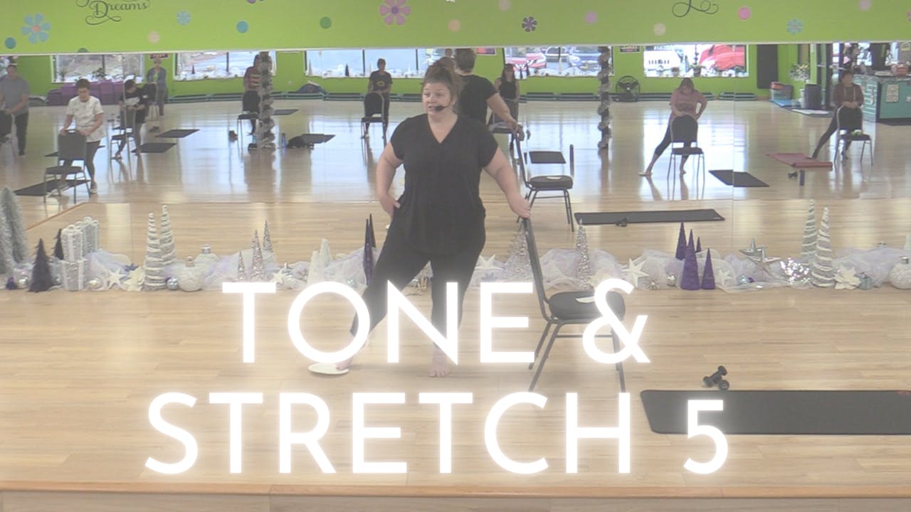 Tone & Stretch - Class 5 12/11/2022 - Toning and Stretching - GROOVE FITNESS ON DEMAND