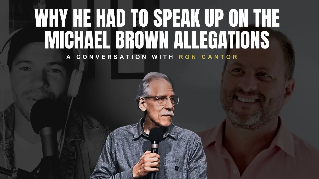 Ron Cantor on Dr. Michael Brown and Why He Had to Speak Up - Wake Up ...
