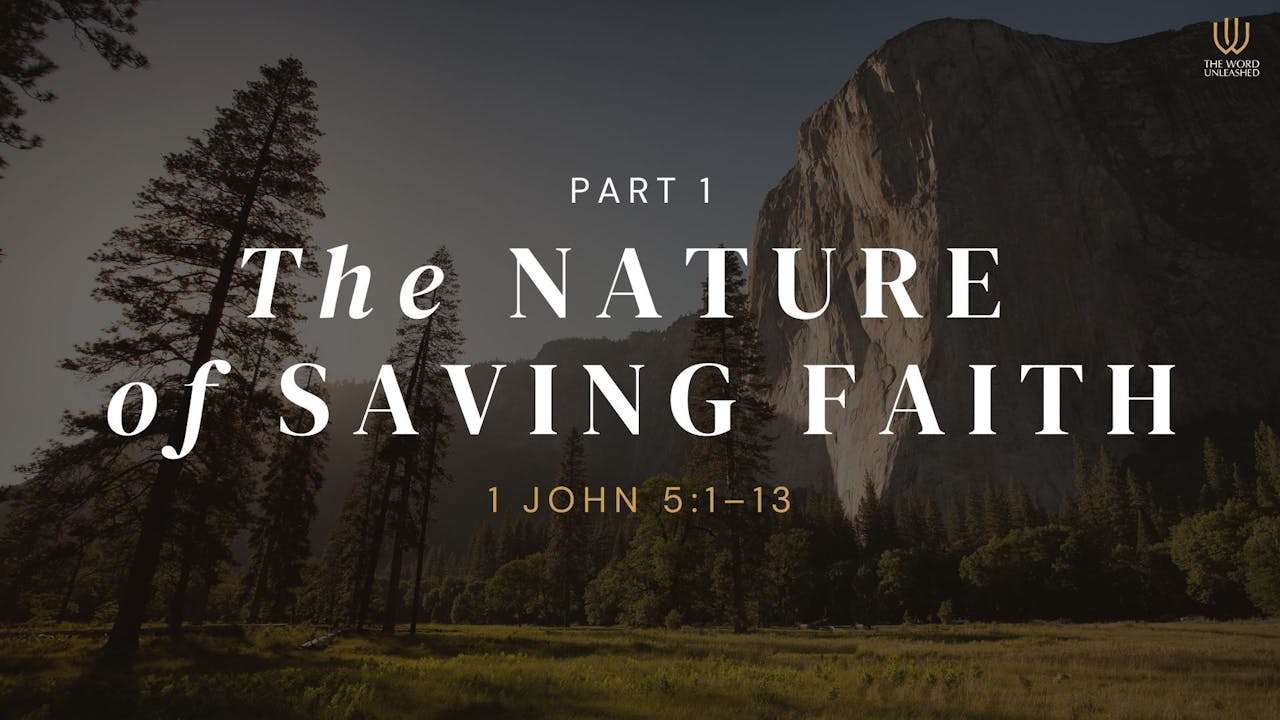 The Nature of Saving Faith (Part 1) - The Word Unleashed - The Nature ...