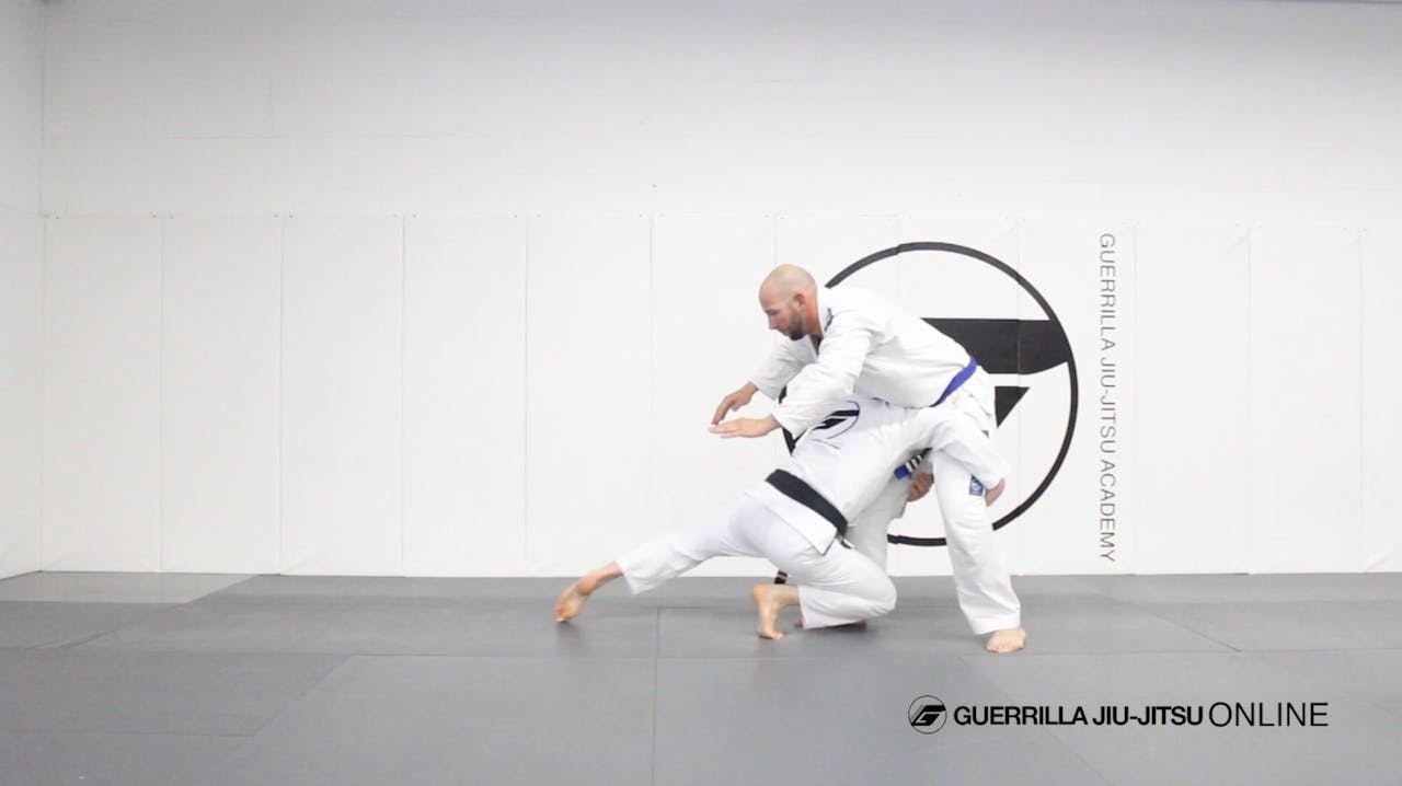 Double Leg Takedown to Half Guard Pull When Opponent Sprawls ...