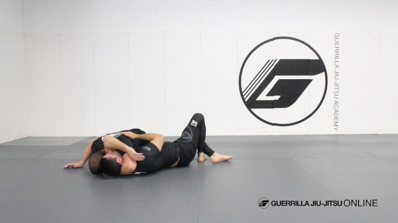 Half Guard - One Armed Arm Triangle Choke - Guerrilla Jiu-Jitsu Online
