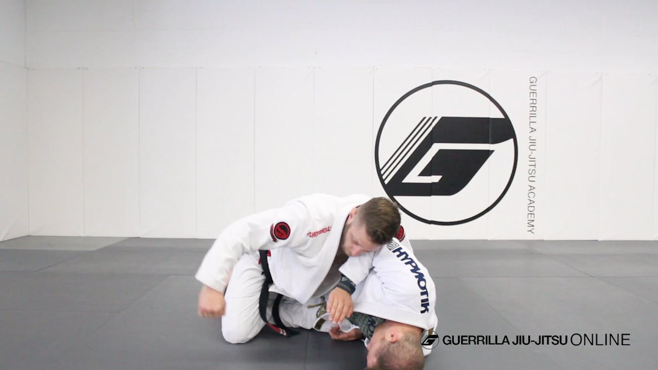 Far Side Wrist Control to Finish with Strikes - Guerrilla Jiu-Jitsu Online