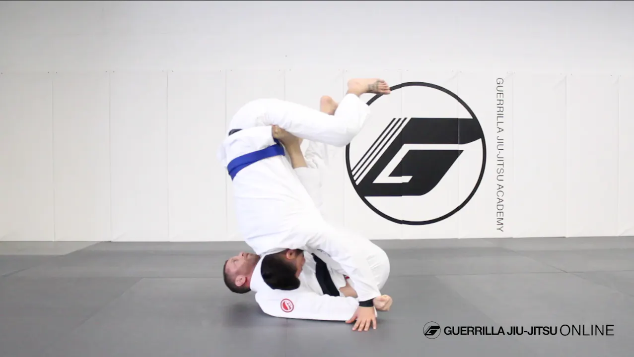 Lasso Guard to De la Riva Overhead Sweep - Guerrilla Jiu-Jitsu Online