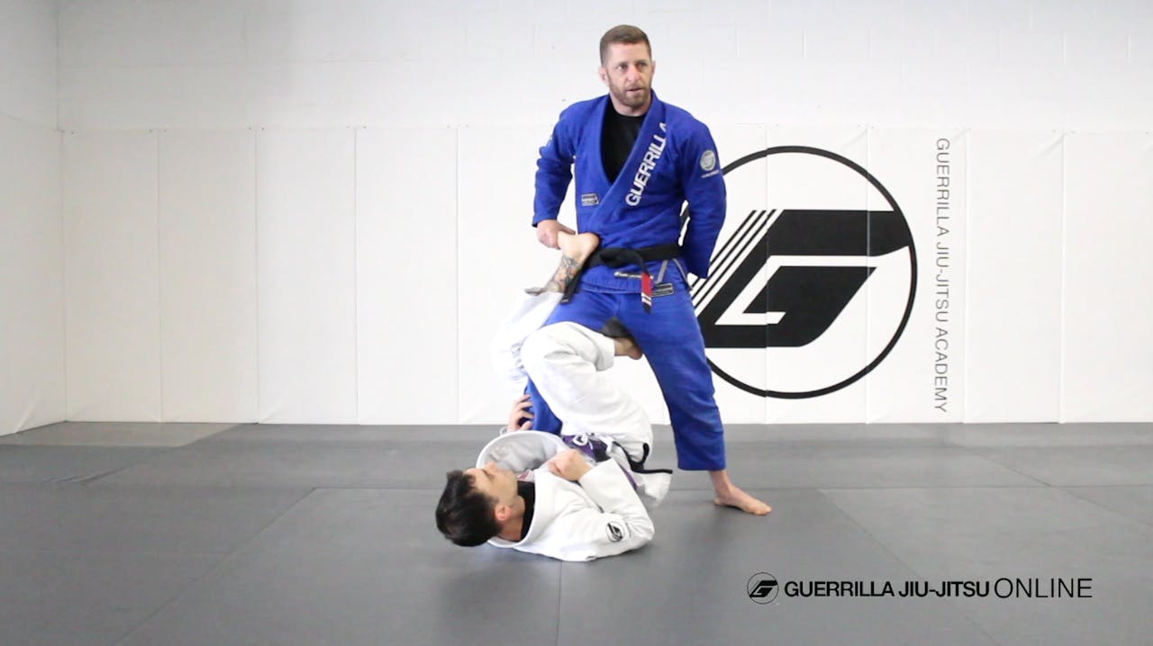 Long Step Pass the Single Leg X Guard - Guerrilla Jiu-Jitsu Online