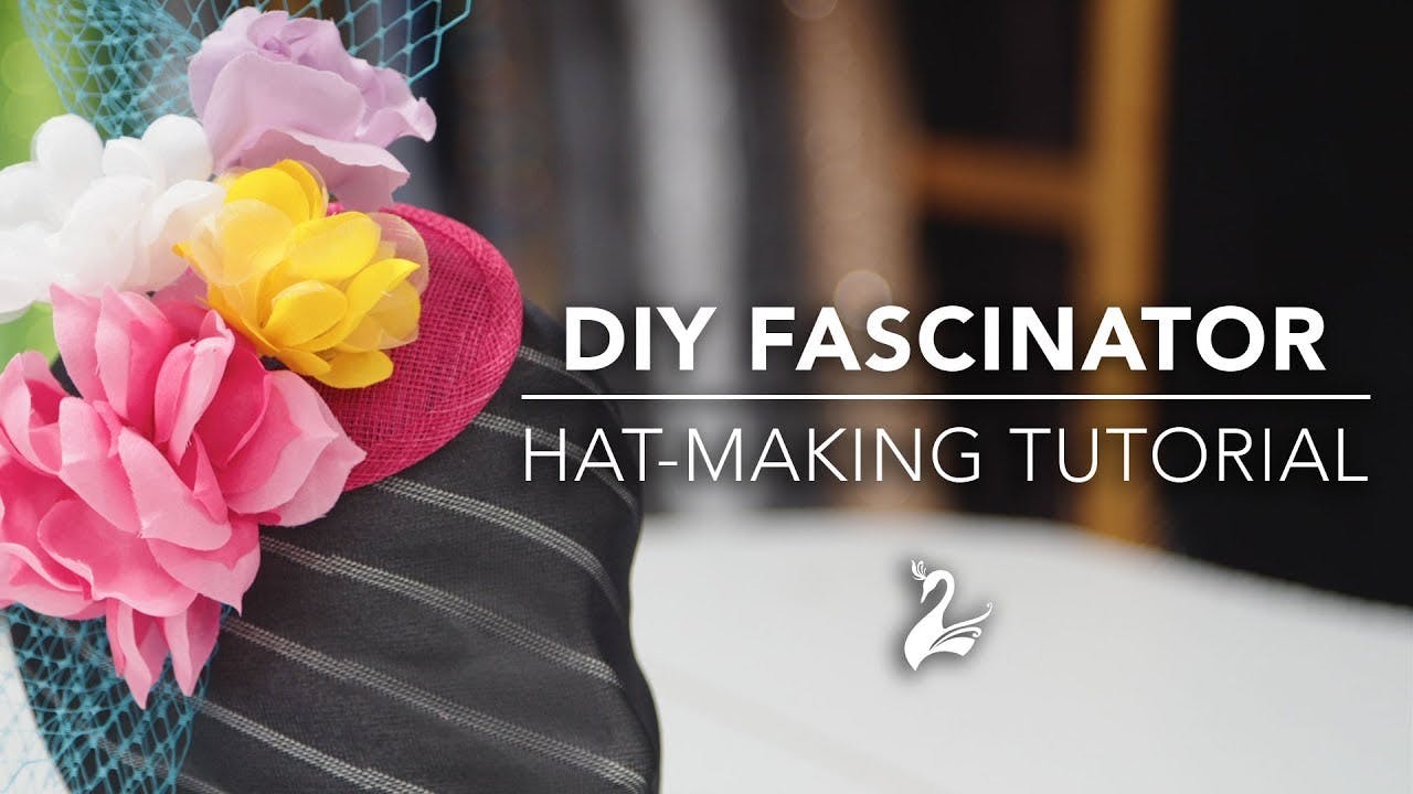 How to Make a Fascinator - Millinery Webisodes - Hat Academy Studio＋
