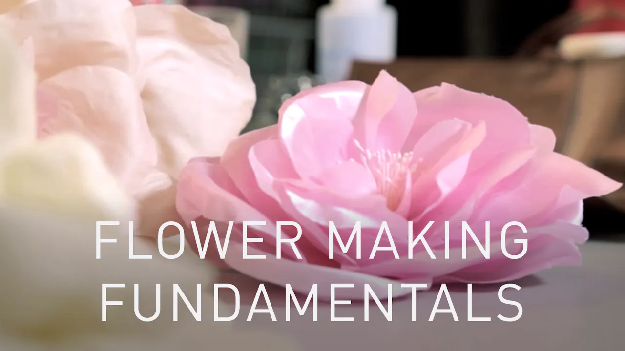 Flower Making Fundamentals - French Flower Making Course - Hat Academy ...
