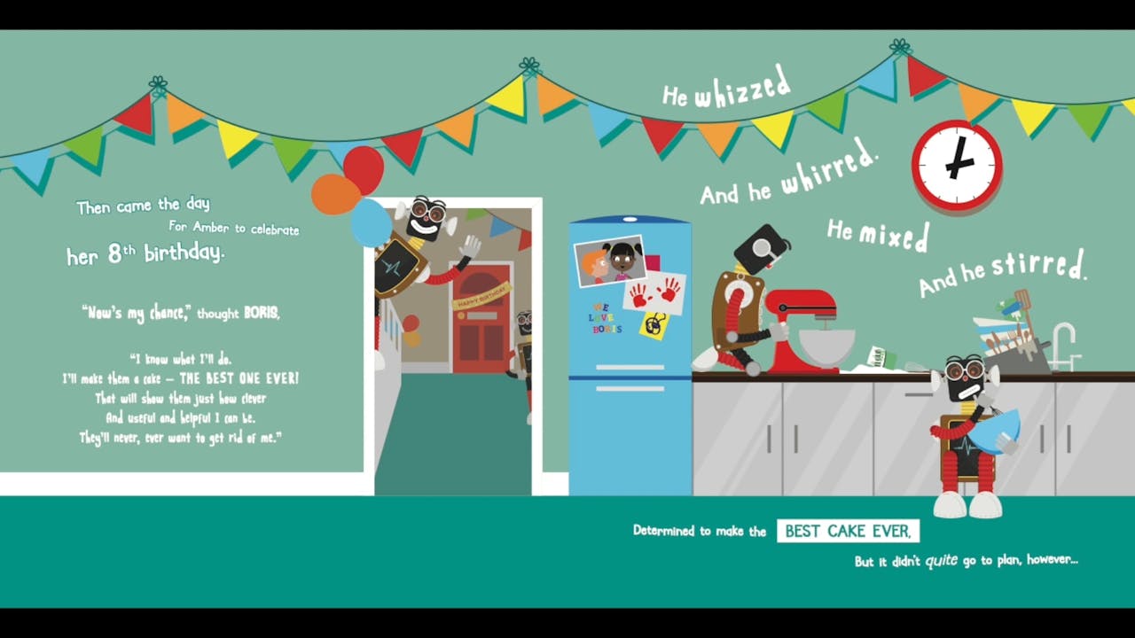 Introducing Boris - Ages 4 - 6 - The Story of Boris the Robot ...