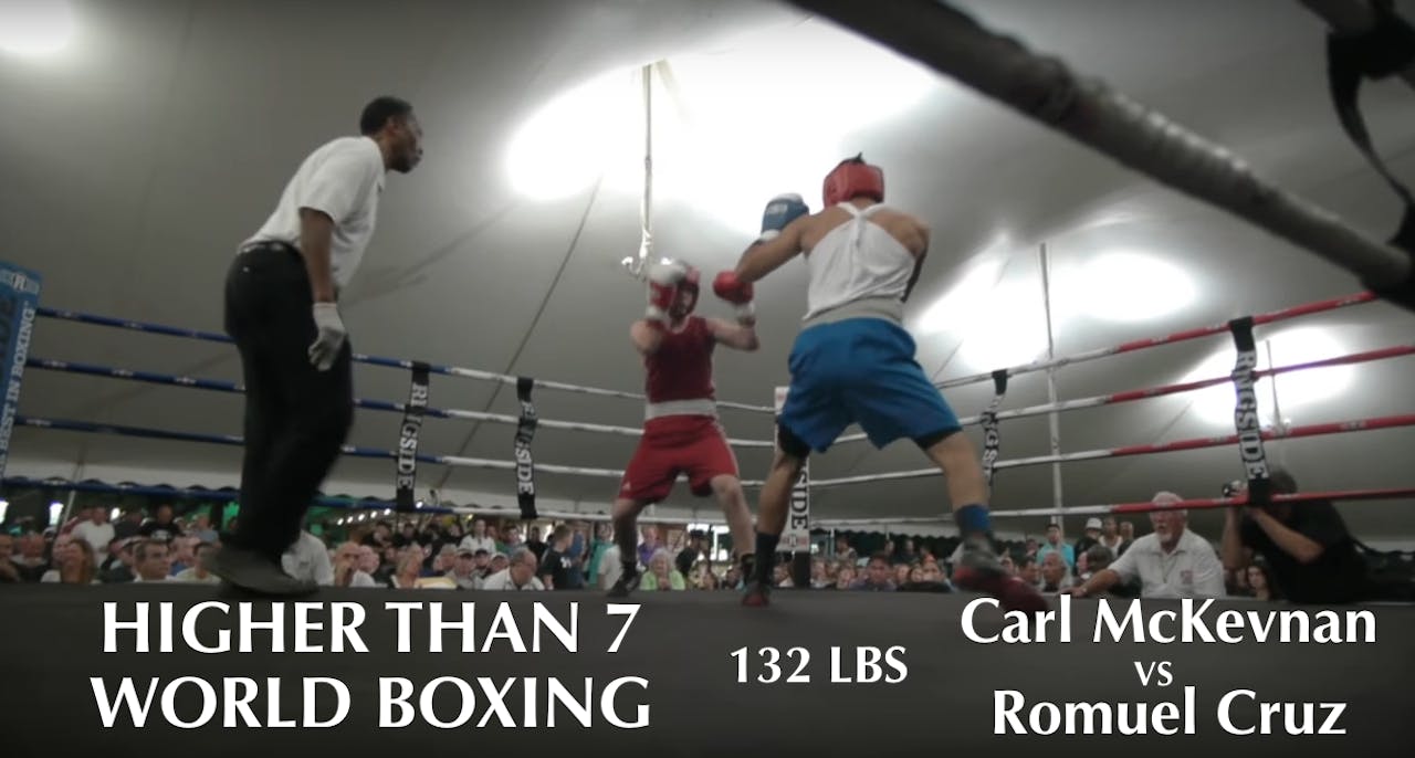 Higher Than 7 World Boxing - Carl McKevnan VS. Romuel Cruz - 132 LBS ...