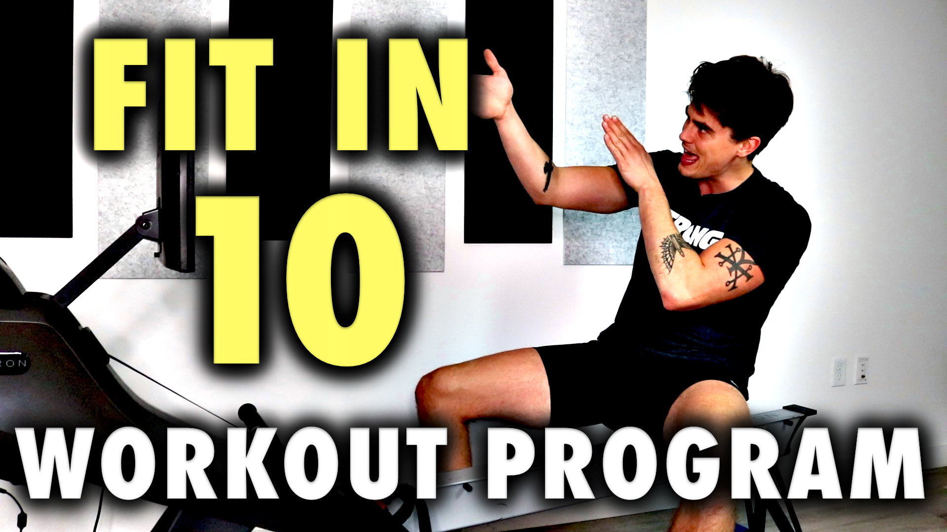 4-Week "Fit in 10" Program - JUST ROW