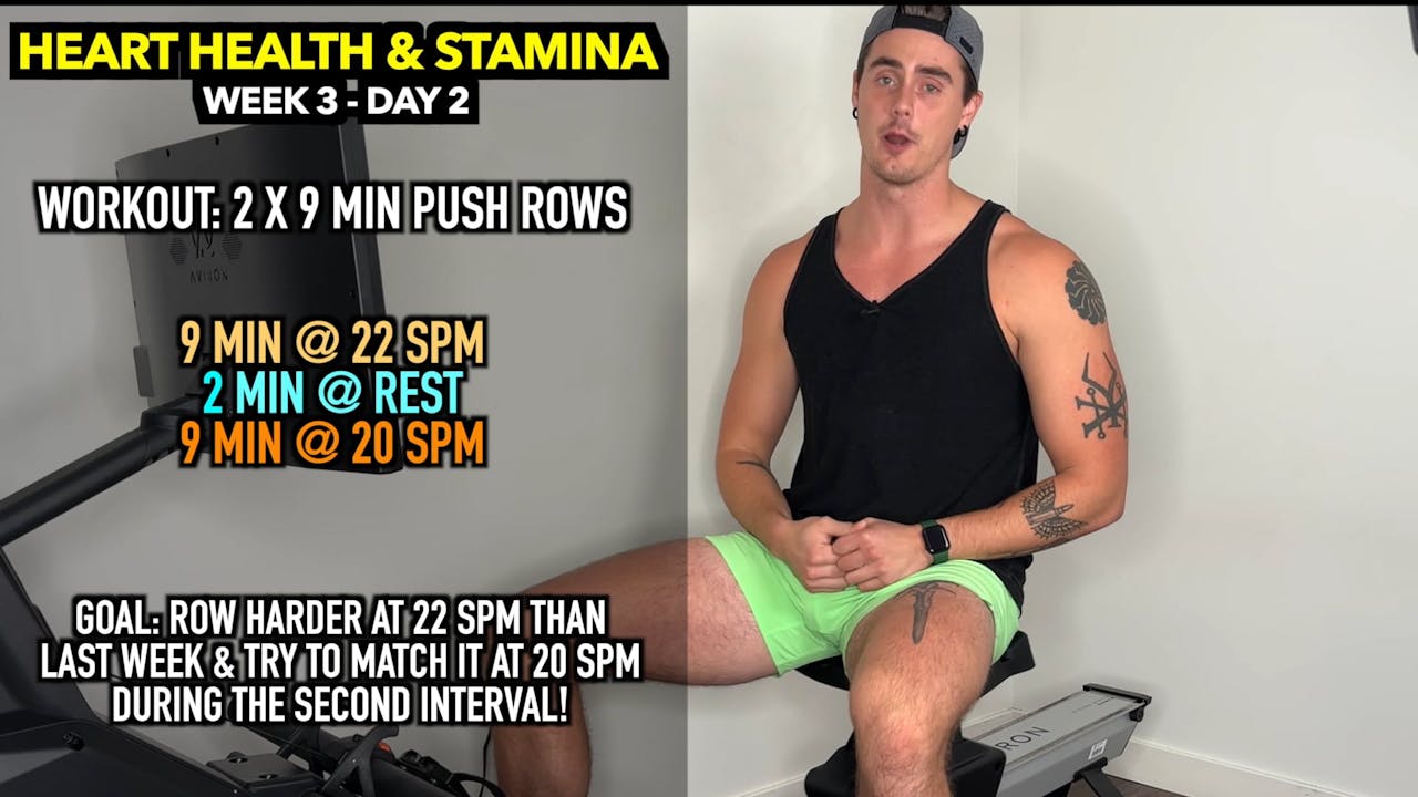 Heart Health & Stamina: 2 x 9 Min v.3 (Week 3 - Day 2) - 8-Week Heart Health & Stamina Program ...