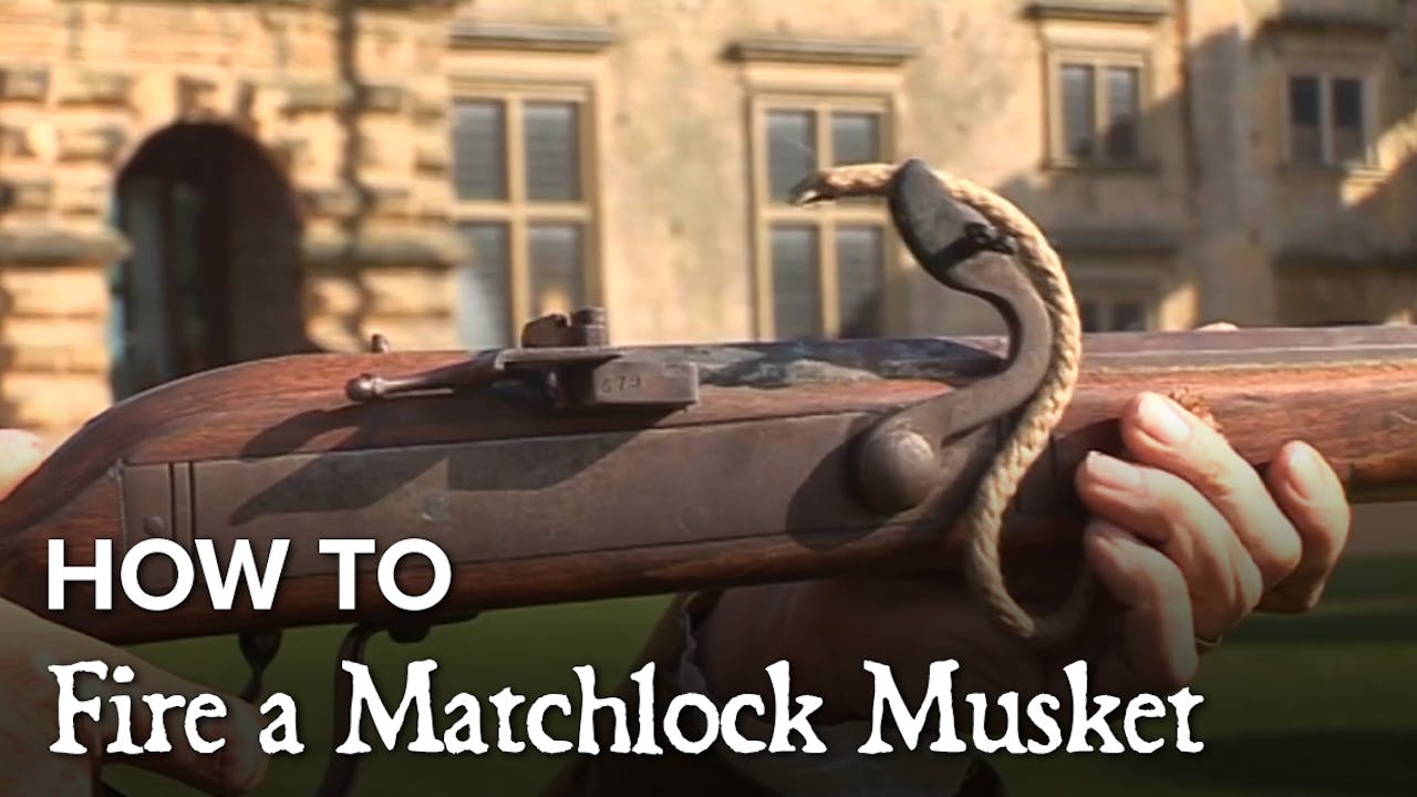 How to Fire a Matchlock Musket - History Hit
