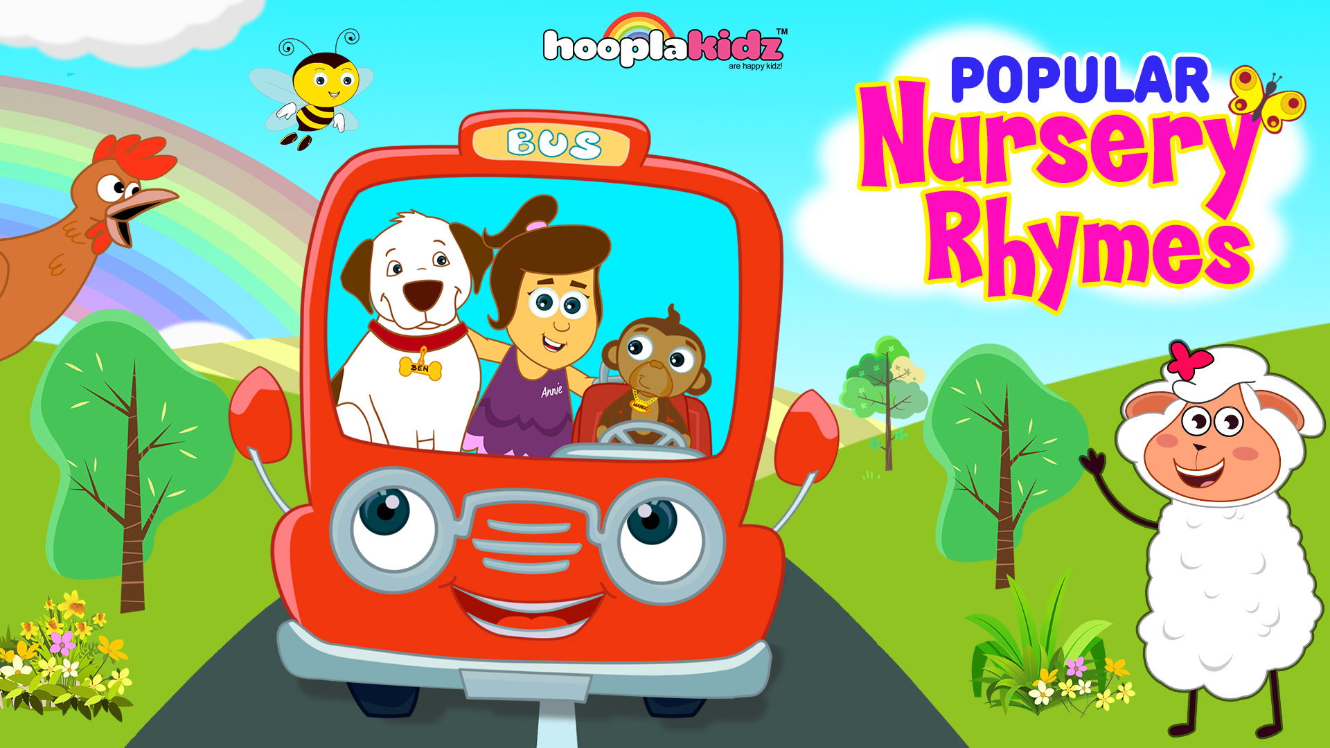 Popular Nursery Rhymes HooplaKidz Plus Fun And Educational Videos