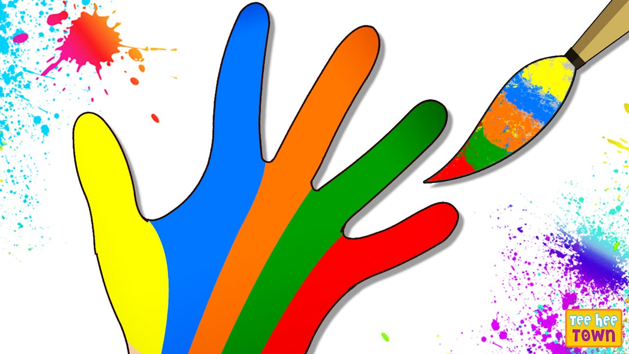 Learn Colors With Finger Family Song - HooplaKidz Plus - Fun and ...