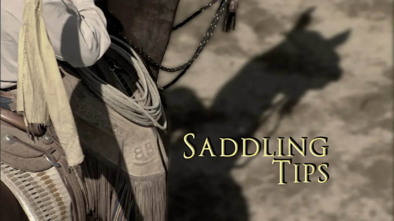 Saddling Tips - Horse.TV