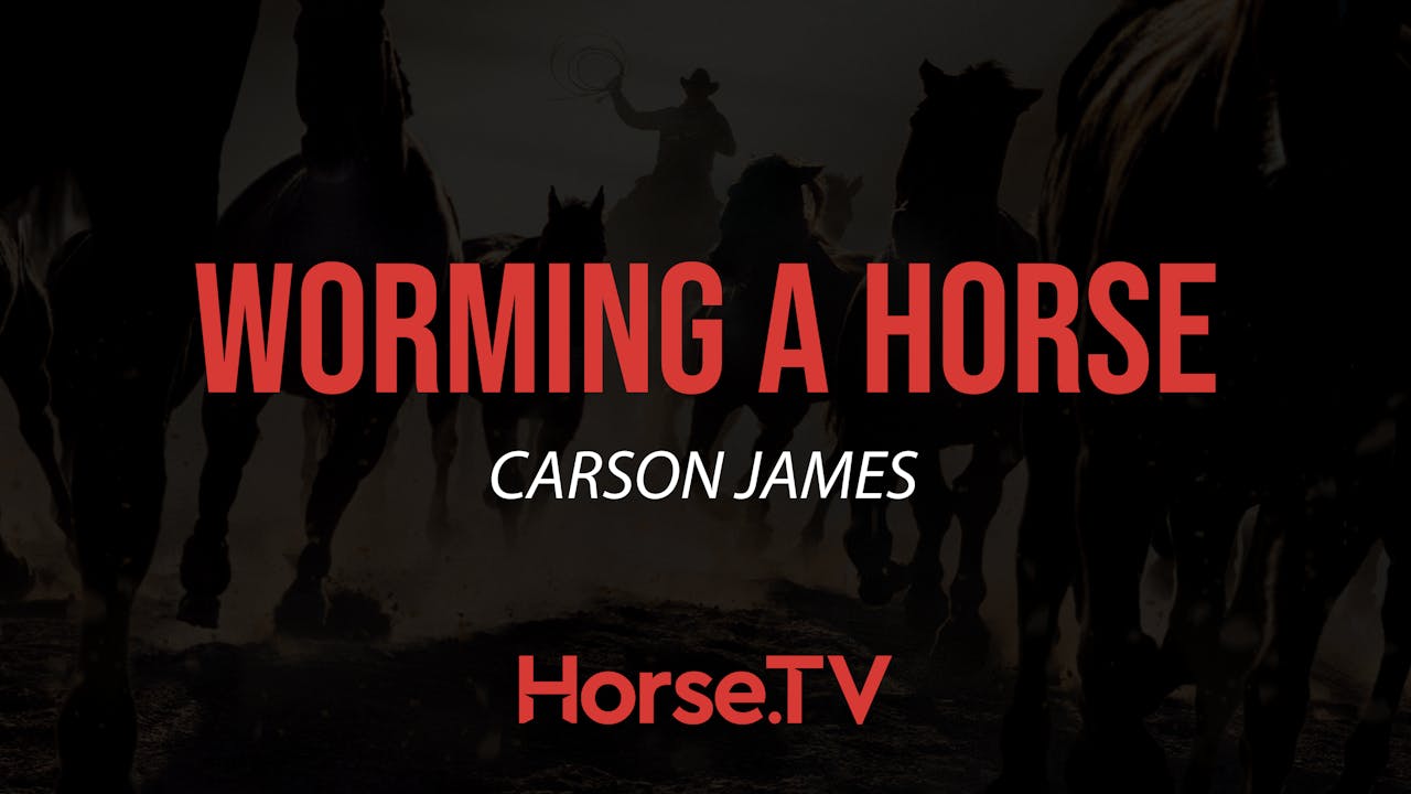 Worming A Horse - Horse.TV