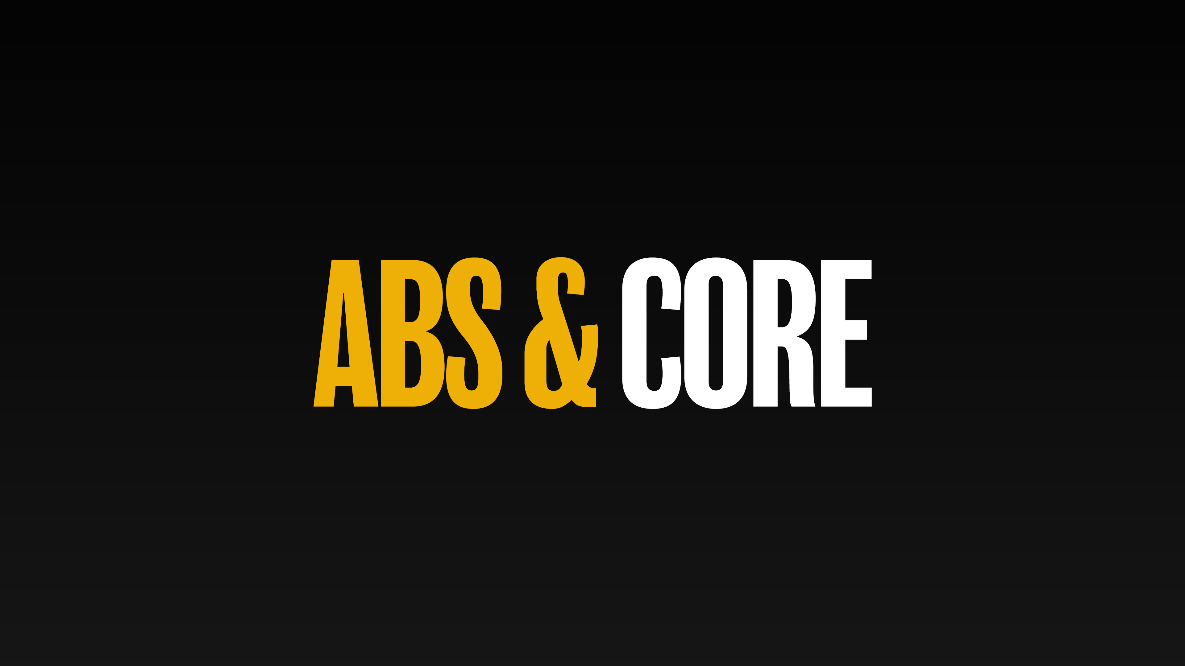 Abs & Core 💥 - HOW at home