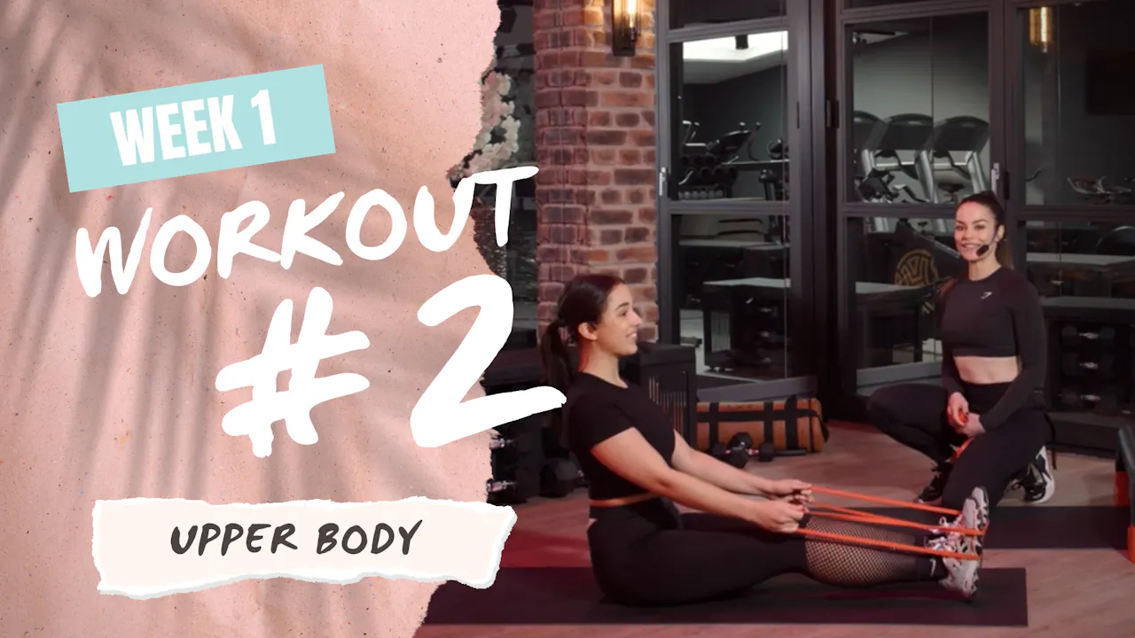 PT Week 1 / Workout 2- Upper Body (#2) - HOW at home