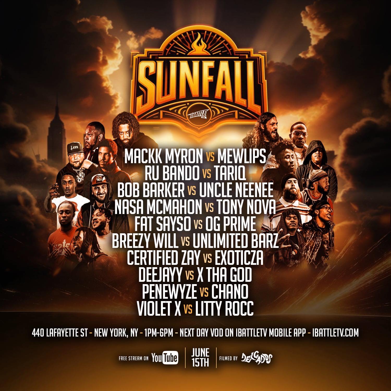 SUNFALL - PPV/VOD - iBattleTV