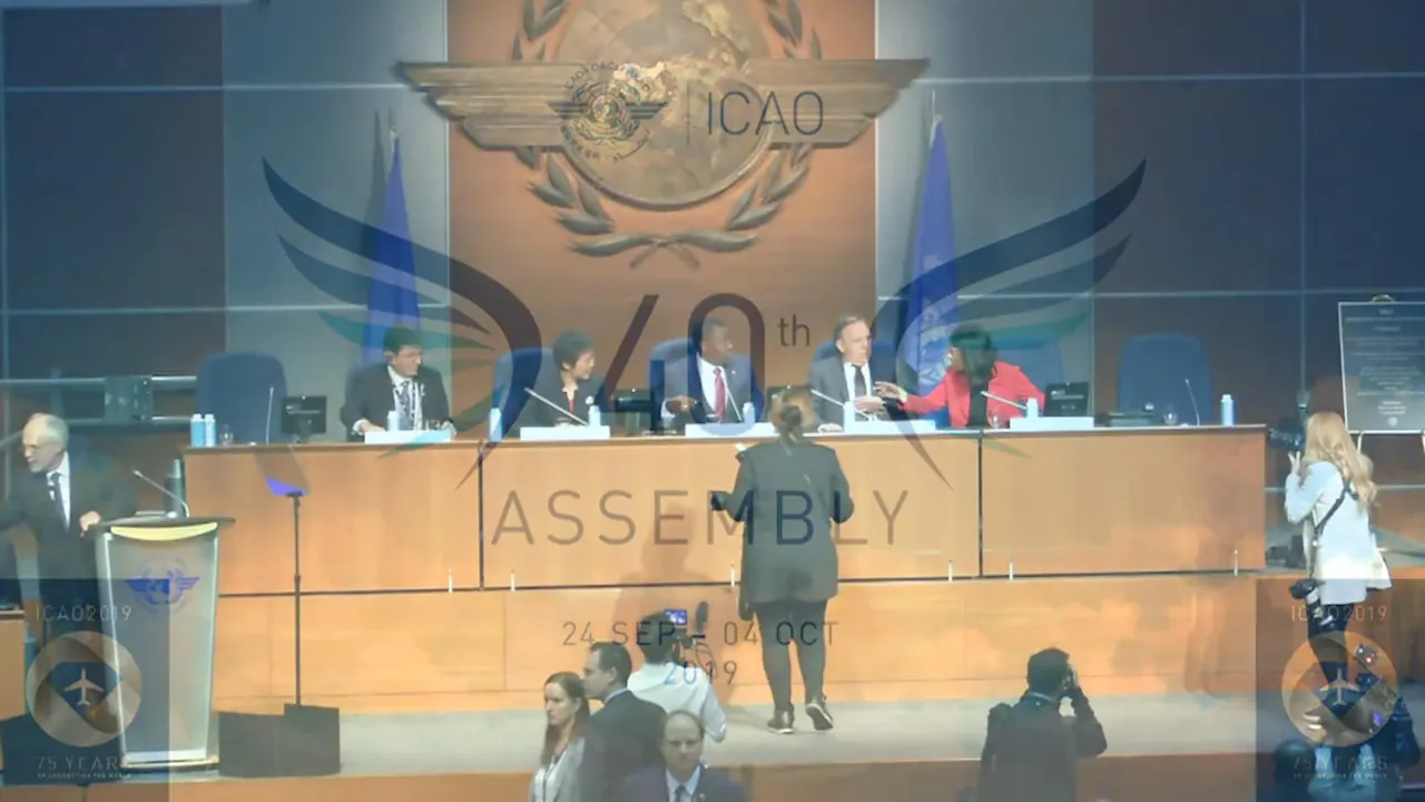 ICAO A40 Day 1 - Opening Ceremony and Plenary - A40 - 40th Assembly ...