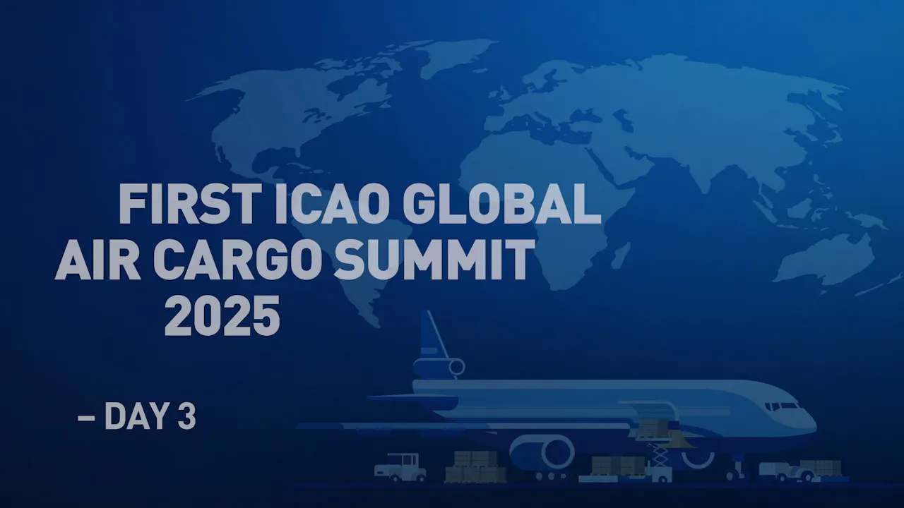 Closing ceremony - Air Cargo Summit 2025 - ICAO TV