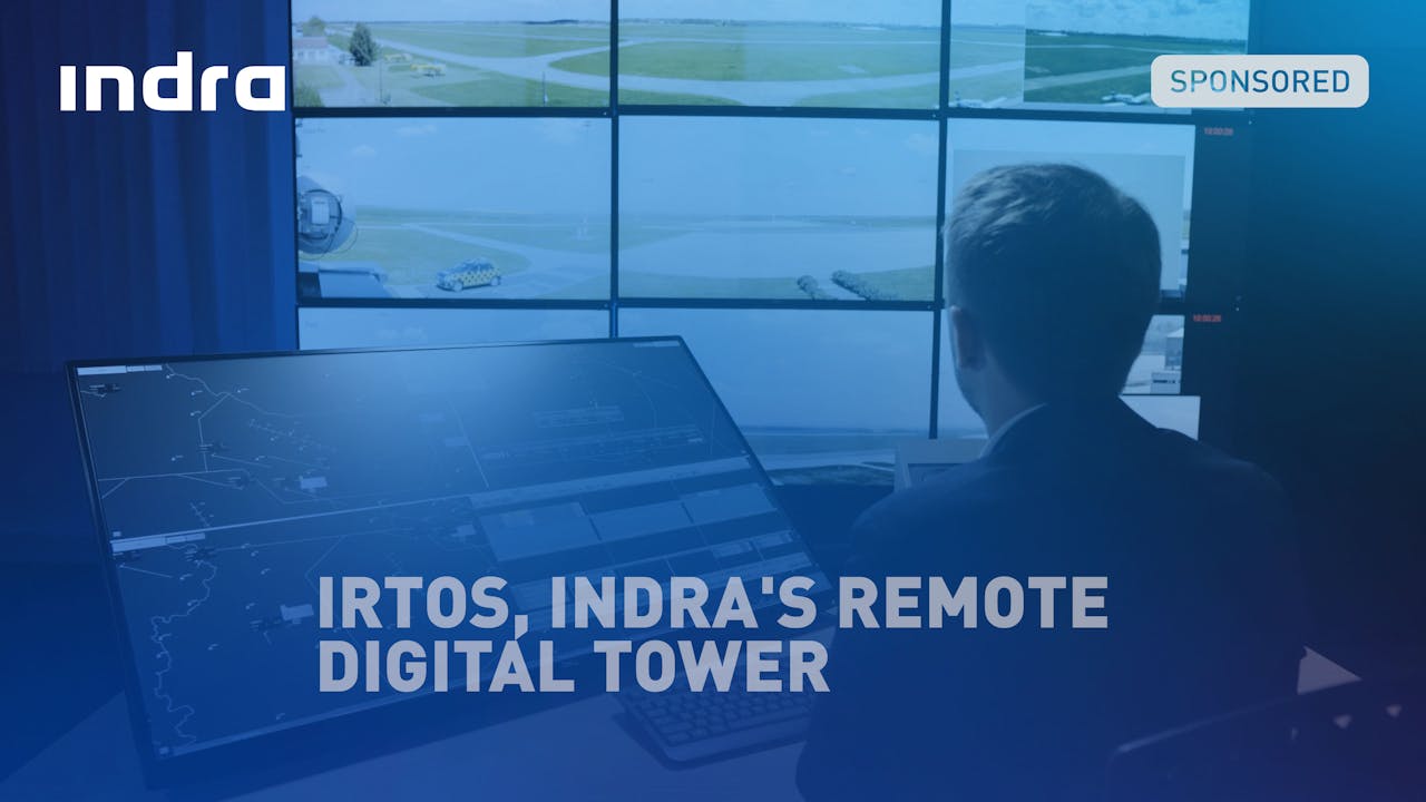 IRTOS, Indra's digital remote tower - ICAO TV