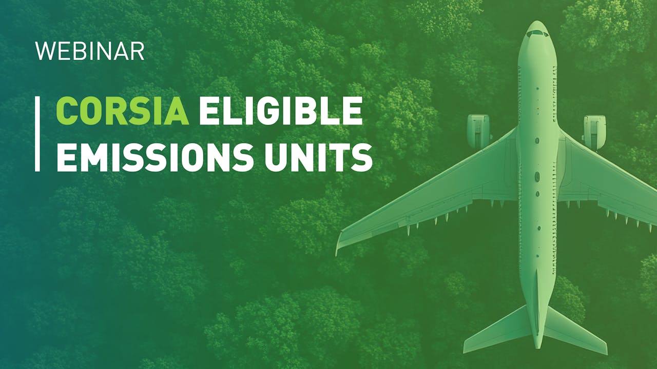 2025 Webinar "CORSIA Eligible Emissions Units" - ICAO TV