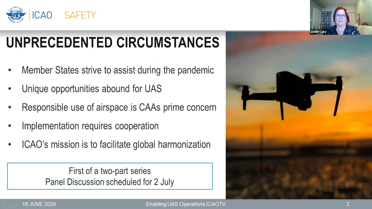 Enabling UAS Operations Part 1 - Unmanned Aviation Systems - UAS - ICAO TV