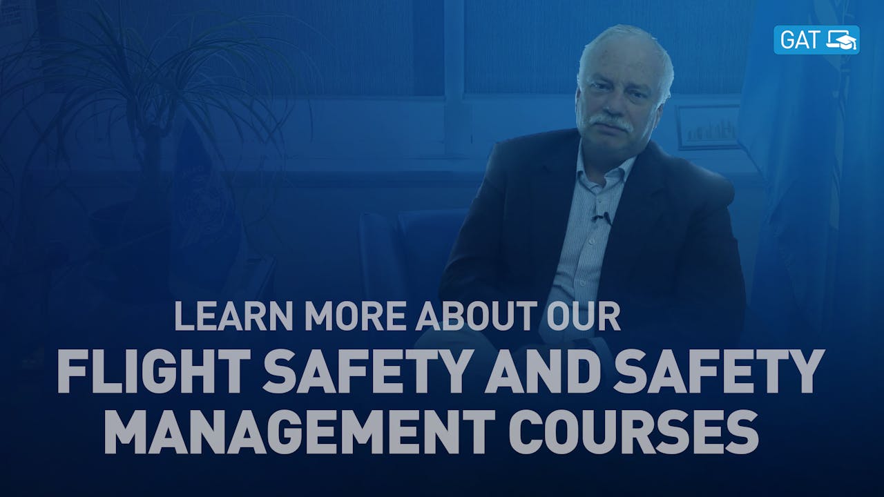 Learn more about our Flight Safety and Safety Management Courses - ICAO TV