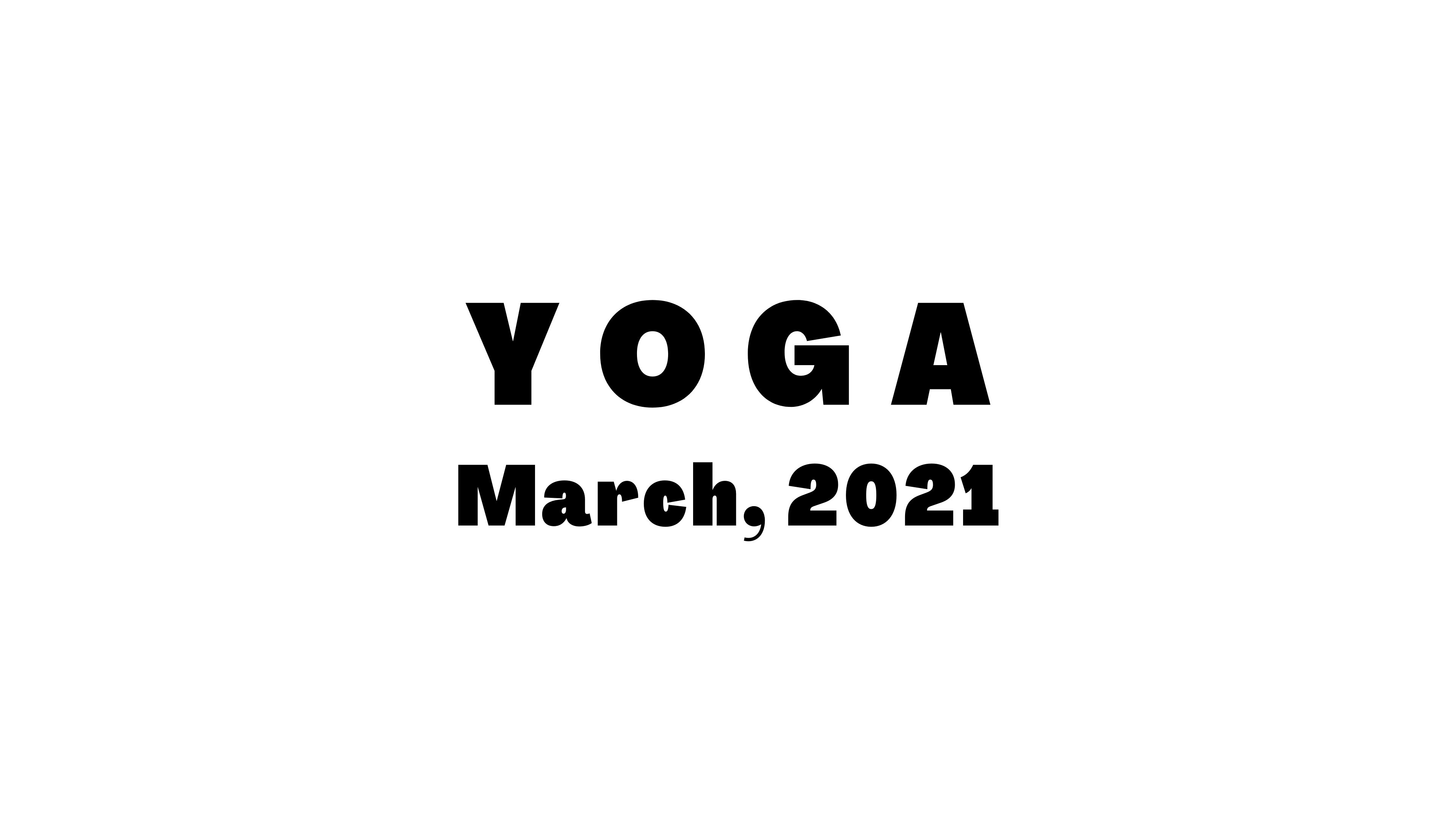 March Yoga - IGNITE YOGA ONLINE STUDIO