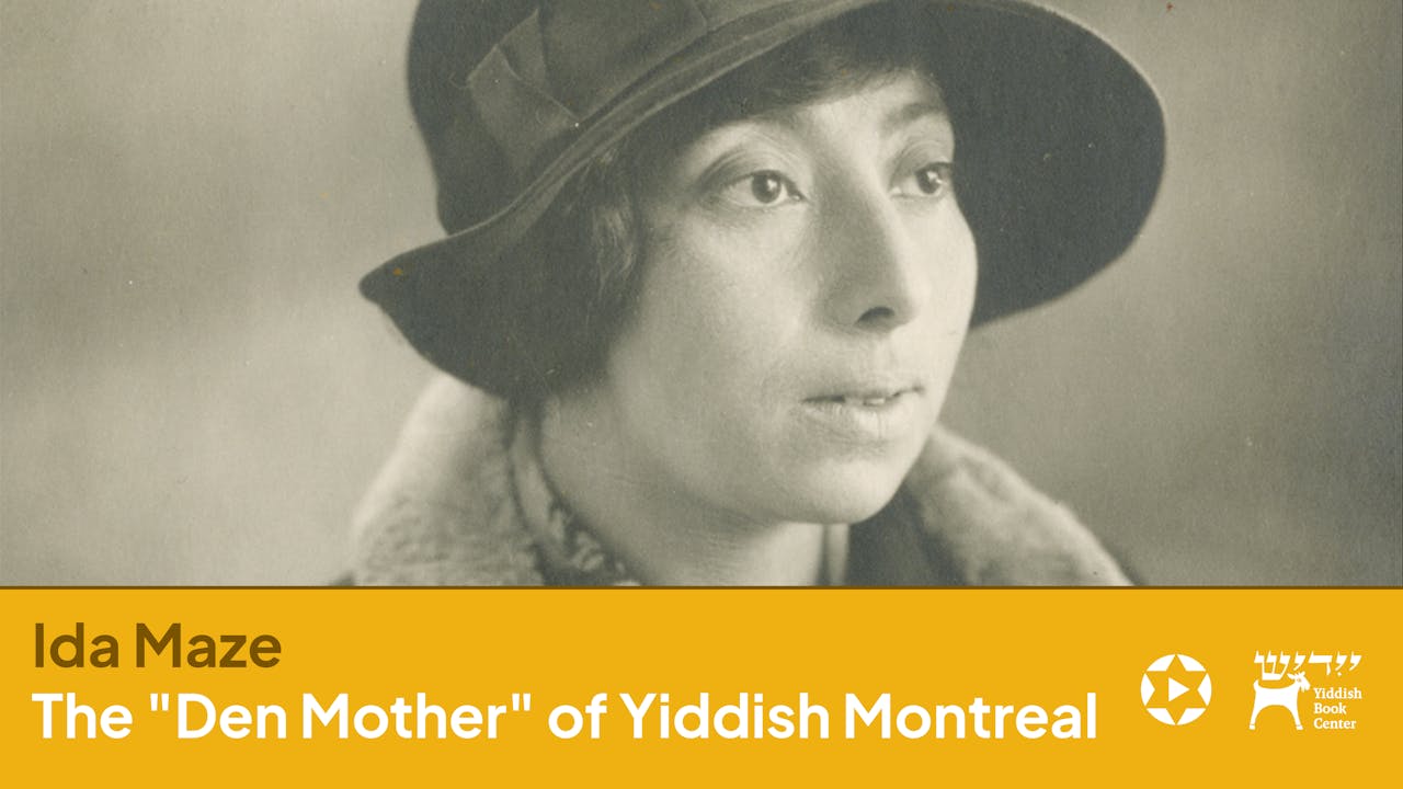 Ida Maze: The "Den Mother" of Yiddish Montreal | Yiddish Book Center ...
