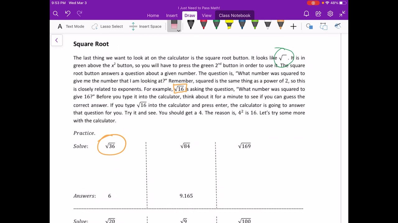 Video 1 7 Square Roots I Just Need To Pass Math GED Study Guide video-1-7-square-roots-i-just-need-to-pass-math-ged-study-guide