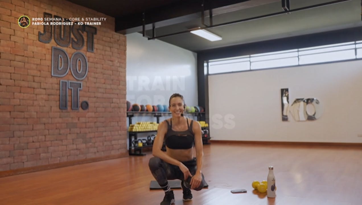 SEMANA 01 | Día 04 | CORE & STABILITY con Fabiola Rodriguez - KO Digital