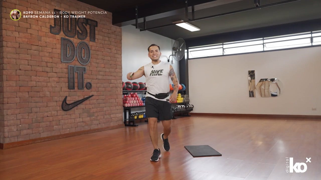 SEMANA 11 | Día 01 | BODY WEIGHT POTENCIA con Bayron Calderón - KO Digital