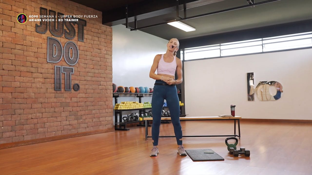 SEMANA 01 | Día 03 | UPPER BODY FUERZA con Ariane Vicich - KO Digital