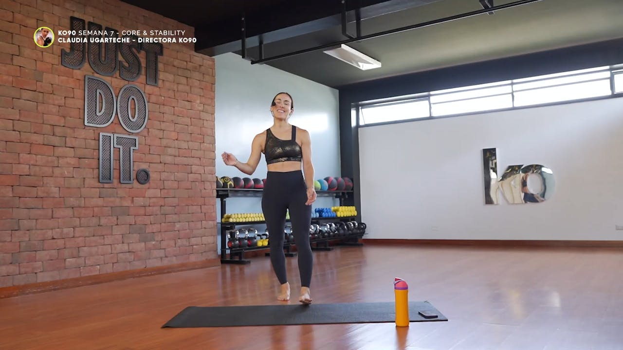 SEMANA 07 - Día 04 | CORE & STABILITY con Claudia Ugarteche - KO Digital