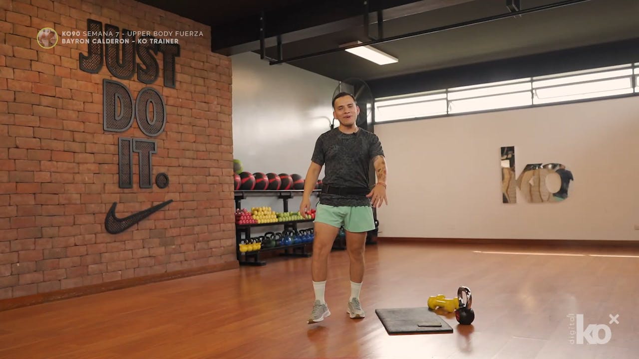 SEMANA 07 | Día 03 | UPPER BODY FUERZA con Bayron Calderón - KO Digital