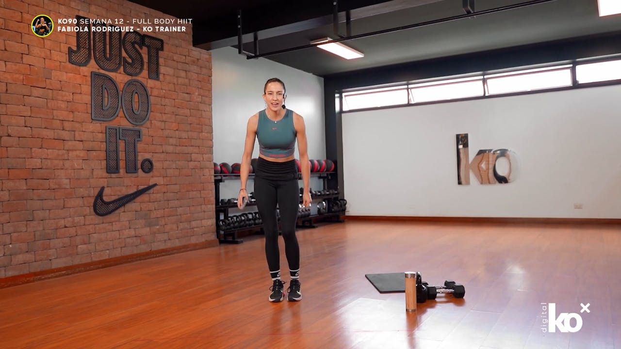 SEMANA 12 | Día 01 | FULL BODY HIIT con Fabiola Rodriguez - KO Digital