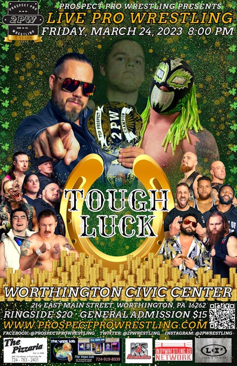 2PW Tough Luck - 2023 - indywrestling.us network