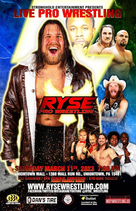 Ryse Wrestling March 11, 2023 - 2023 - indywrestling.us network