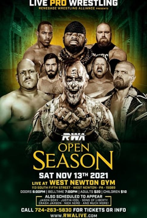 RWA Open Season 2021 - 2021 - indywrestling.us network