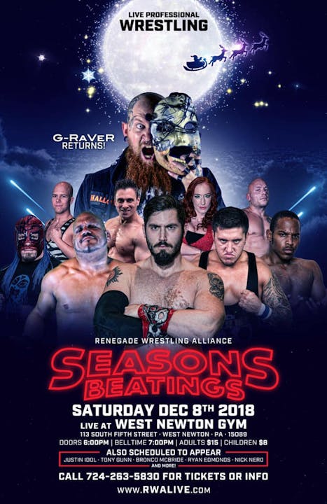 RWA Seasons Beatings 2018 - indywrestling.us network