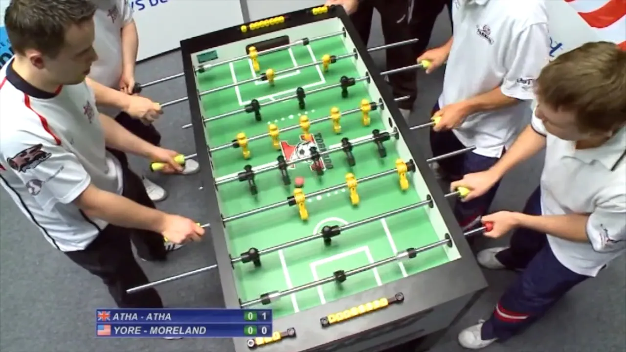 Tom Yore/Brandon Moreland USA vs. Rob Atha/Boris Atha GBR | Men's ...