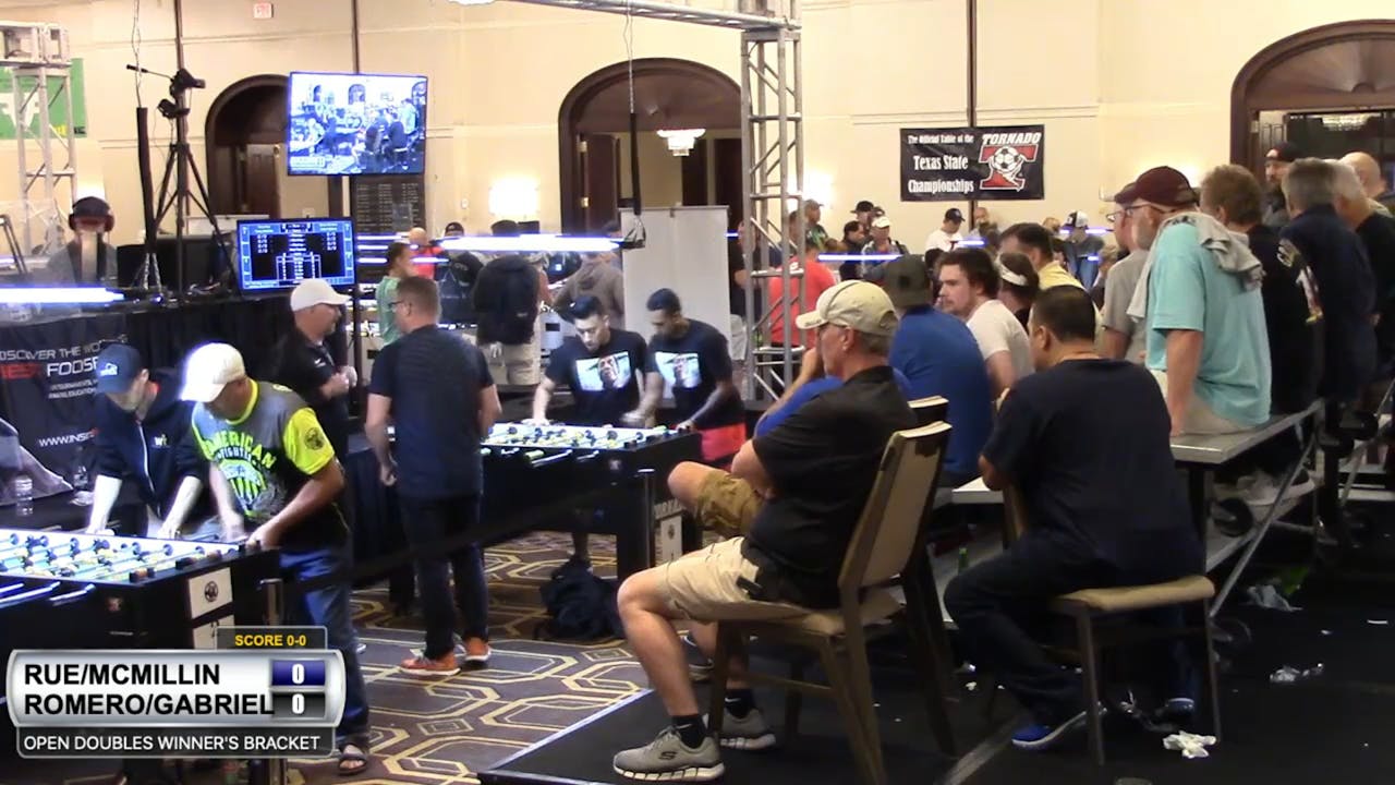 Terry Rue/Tracy McMillin vs Kevin Romero/Kane Gabriel | Open Doubles ...