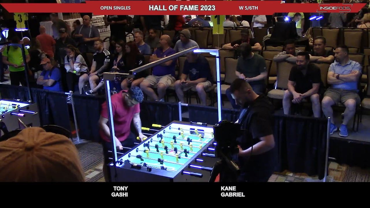 Kane Gabriel vs. Tony Gashi | Open Singles W 5/6 - 2023 Hall of Fame ...
