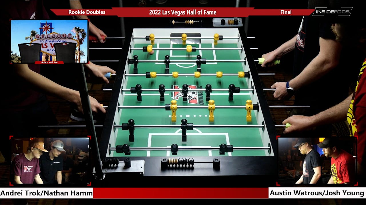 Andrei Trok/Nathan Hamm vs. Austin Watrous/Josh Young | Rookie Doubles ...