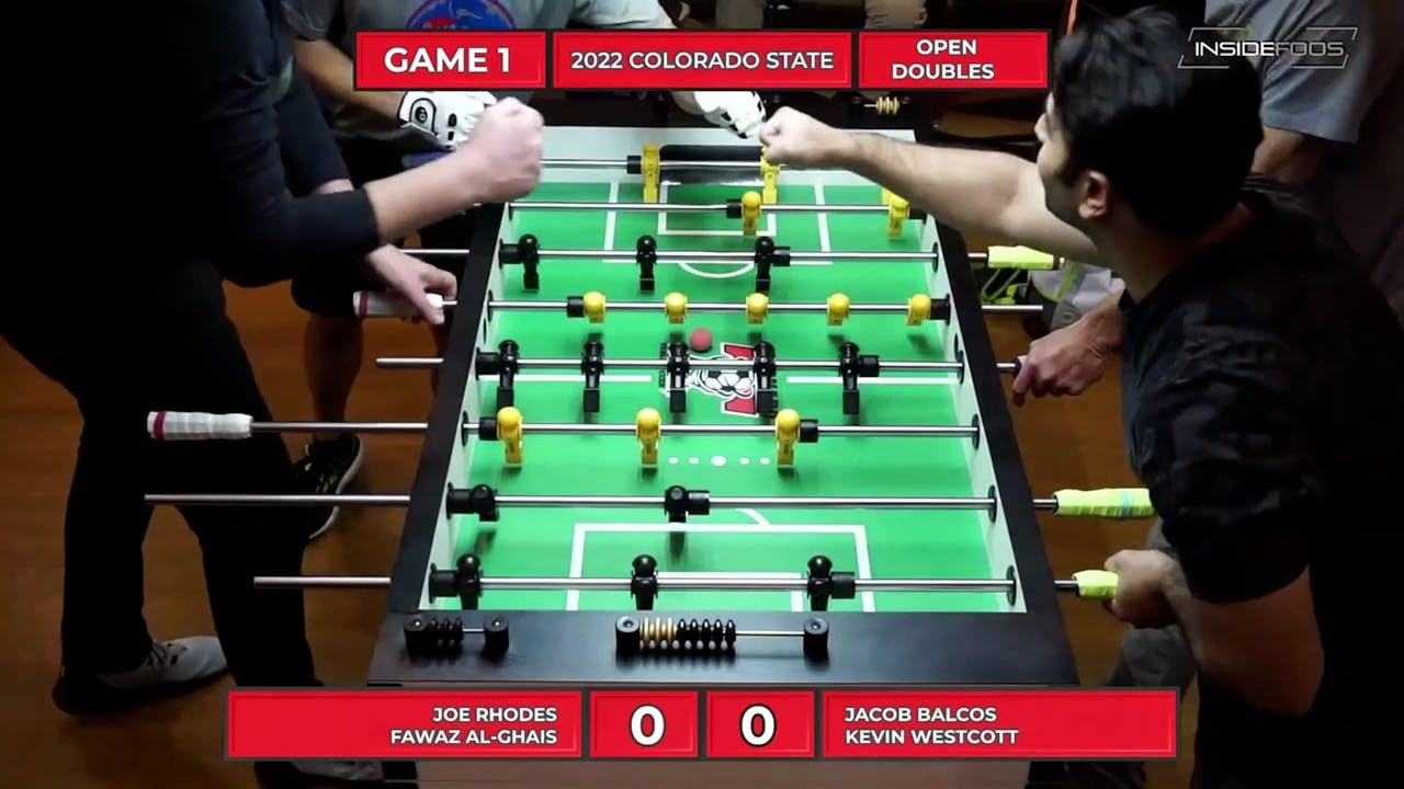 Kevin Westcott/Eric Balcos vs. Joe Rhodes/Fawaz Al-Ghais | Open Doubles ...