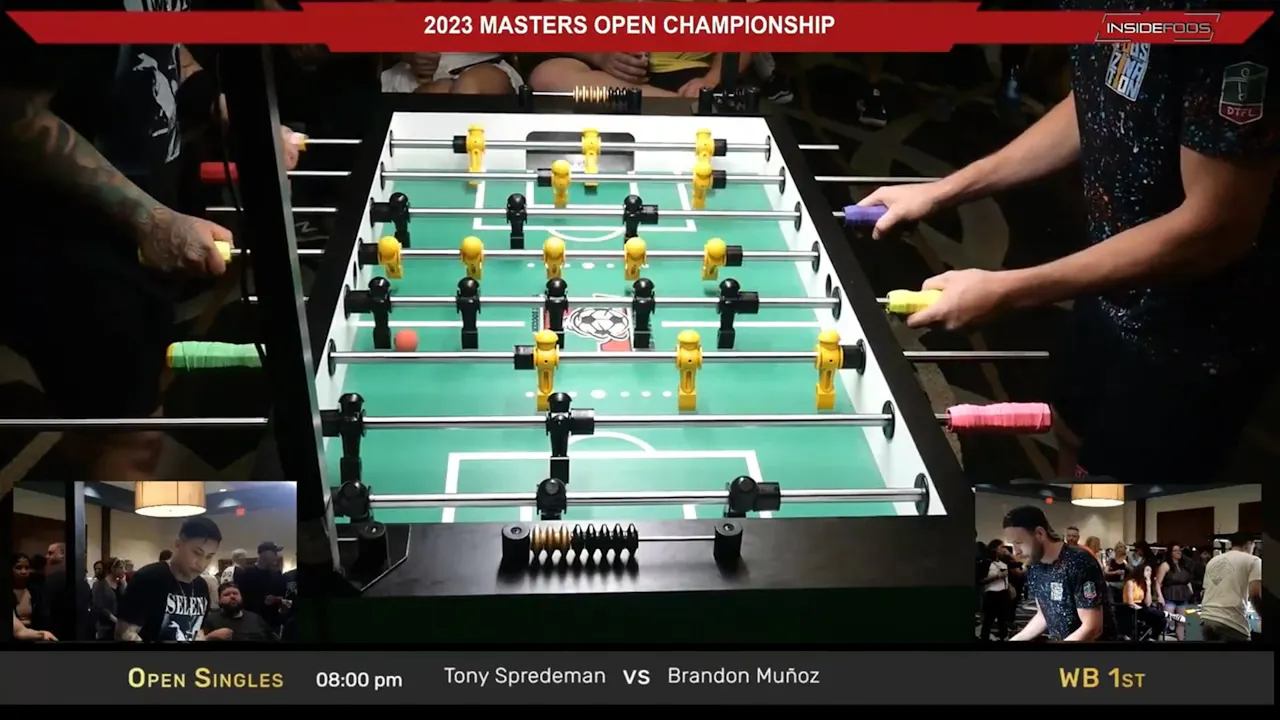 Brandon Munoz vs. Tony Spredeman | Open Singles Final 2nd Set - 2023 ...