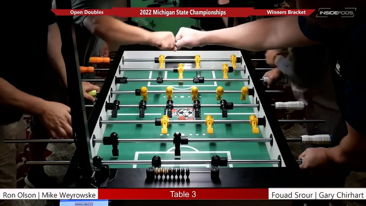 Ron Olson/Mike Weyrowske vs. Fouad Srour/Gary Chirhart | Open Doubles W ...