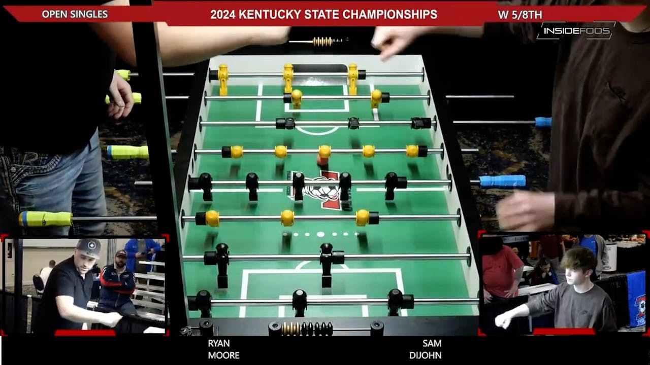 Ryan Moore vs. Sam DiJohn | Open Singles WB 5/6 - 2024 Kentucky State ...